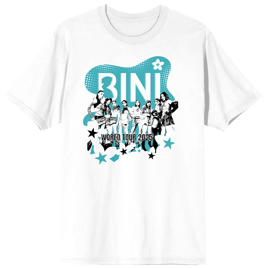 Official Bini Store - Group Photo 2025 White Itin Tee – BINI